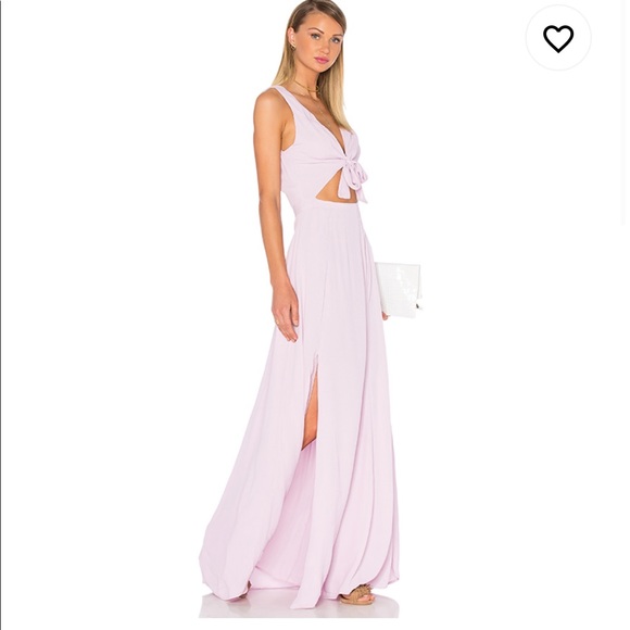 Privacy Please | Dresses | Privacy Please Pink Cutout Maxi Dress | Poshmark